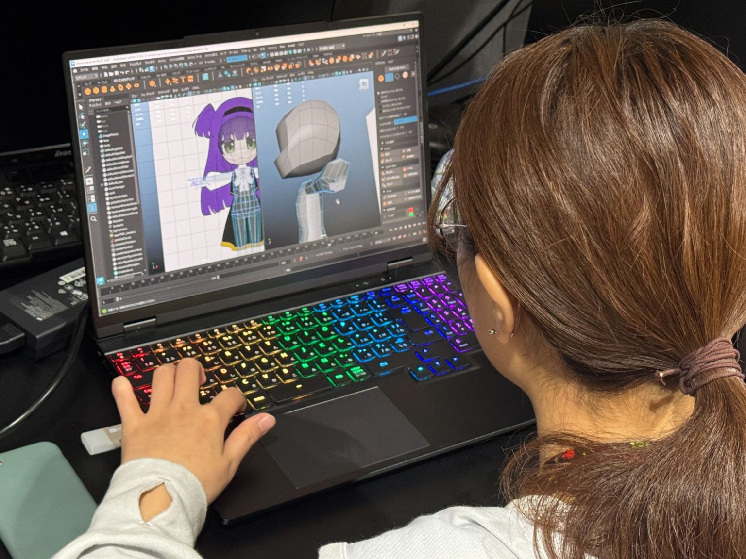 【CGクリエイター科】3DCG授業風景！ - JAM 日本アニメ・マンガ専門学校